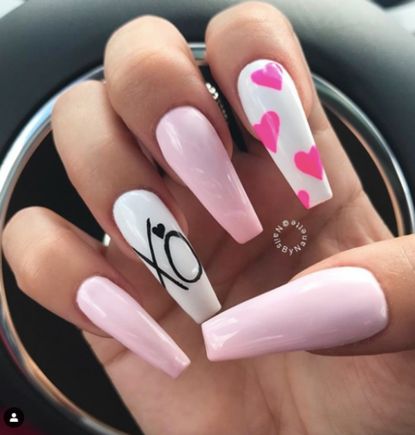 70 Cute Valentine Nail Art Designs For 2019 Page 2 Of 4 Fashion Enzyme