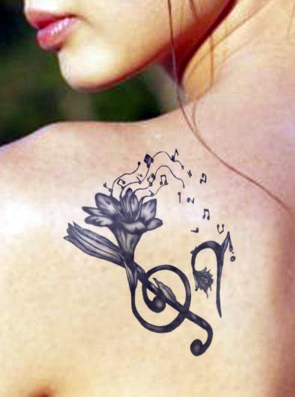25 Inspirational Music Tattoo Designs For Melomaniacs