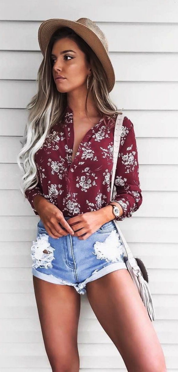 Cute blouses for women for summer dresses – 30 Best Summer Outfits for ... Cute blouses for women for summer dresses – 30 Best Summer Outfits for ...
