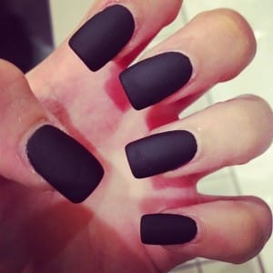 60 Simple Matte Nail art Designs for Beginners