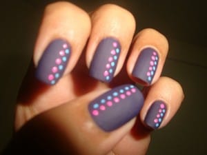 60 Simple Matte Nail art Designs for Beginners