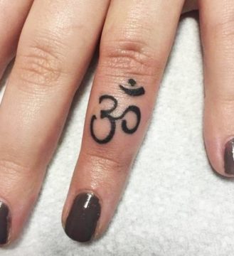 39 Spiritual OM Tattoo Designs to know the 'Meaning Of Universe