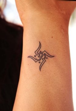 39 Spiritual OM Tattoo Designs to know the 'Meaning Of Universe