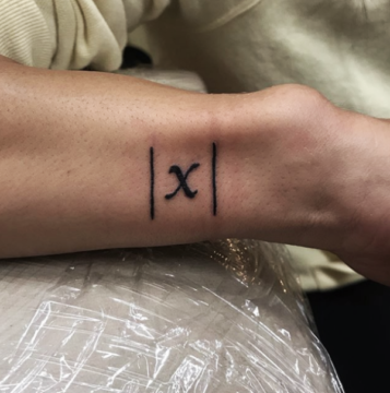 38 Small Math and Grammar Tattoo Designs with Deep Meanings – Fashion ...