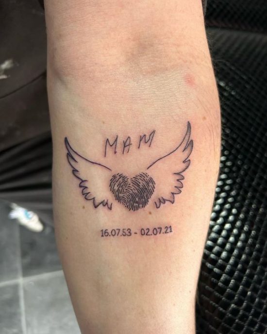 101 Memorial Fingerprint Tattoo Ideas & Meaning