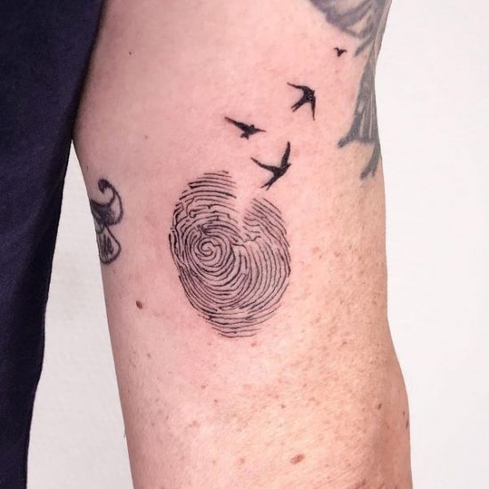 101 Memorial Fingerprint Tattoo Ideas & Meaning
